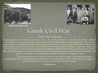 Proxy Wars Timeline Ppt