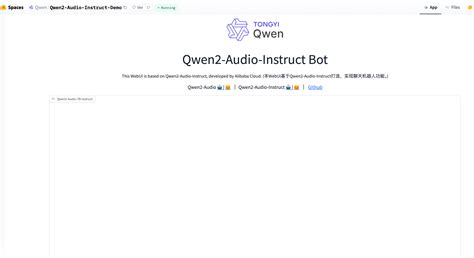 Qwen Audio Instruct Demo使用入口地址 Ai网站最新工具和软件app下载