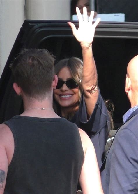 Sofia Vergara Arrives At Jimmy Kimmel Live In Hollywood 05302024