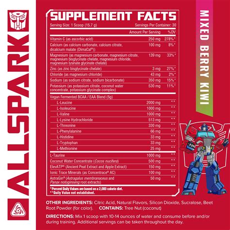 Transformers® Allspark Hydration Eaa Core Nutritionals