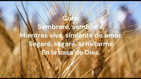 Sembraré La Simiente Preciosa Con Letra Canta Esteban Cruz Youtube