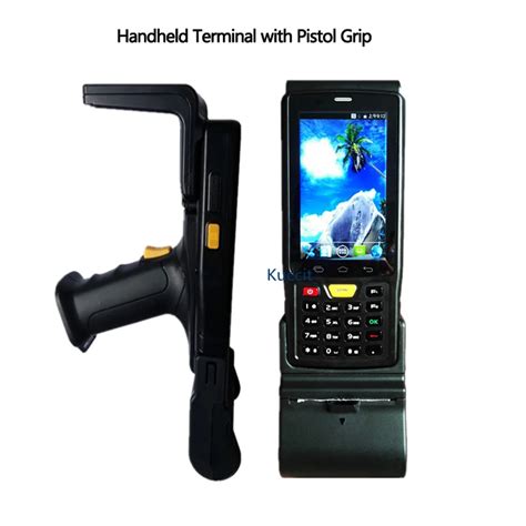 China 1d 2d Laser Barcode Scanner Handheld Android Pda Fingerprint Reader Handheld Terminal With