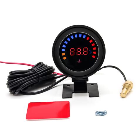 1224v Car Water Temperature Meter 10mm Temperature Indicator Sensor