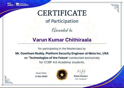 Varun Kumar Chithiraala On Linkedin Avinashdara Nxtwavetech