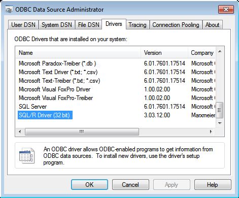 Microsoft Odbc Desktop Driver Pack Seniorspecification