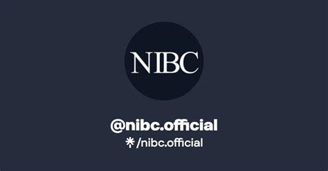 Nibc Official Instagram Linktree