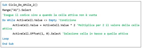 Macro Excel Usare I Cicli VBA In Azienda Excel Per Tutti