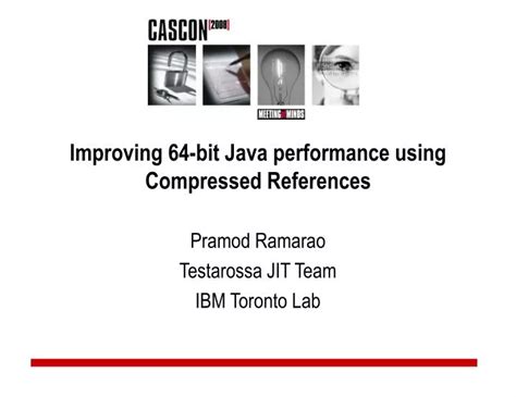 Ppt Improving 64 Bit Java Performance Using Compressed References