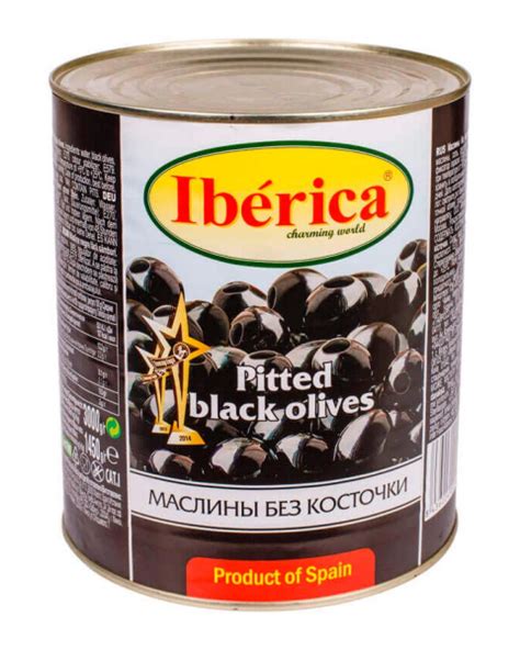 Маслины без косточки Iberica, 3000 г 8436024291407 - купить в Украине