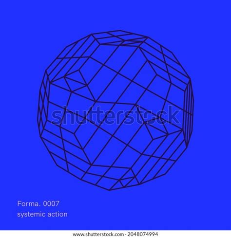 Geometric Vector Shape Figure Isolated On Stock Vector Royalty Free Shutterstock