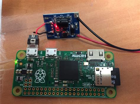 running a raspberry pi zero from an aa battery pack