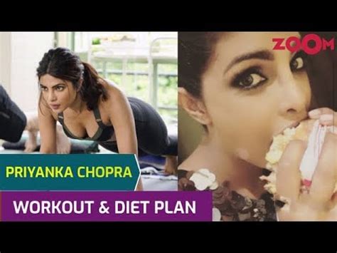 Priyanka Chopras Workout With Nick Jonas Diet Plan Cheat Day Food