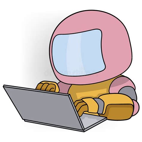 Cartoon Humans Robot Stock Illustrations 375 Cartoon Humans Robot