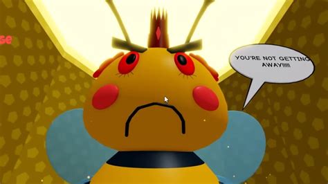 Escaped Evil Queen Bee Obby Youtube