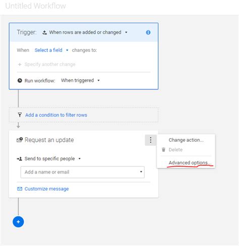 sending a form with automation smartsheet community