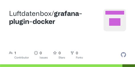 Github Luftdatenbox Grafana Plugin Docker
