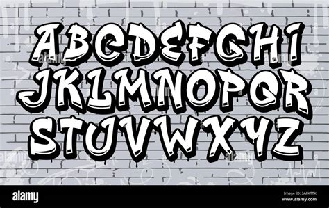 Old School Graffiti Abc