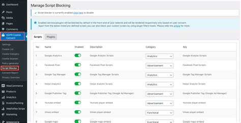 How To Automatically Block Cookies Using The Gdpr Cookie Consent Plugin