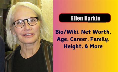 Ellen Barkin Biography 2026 Age Height Weight Net Worth Salary