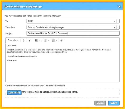 Email Template For Resume Submission Email Template For Resume Submission Resume Templates 2019