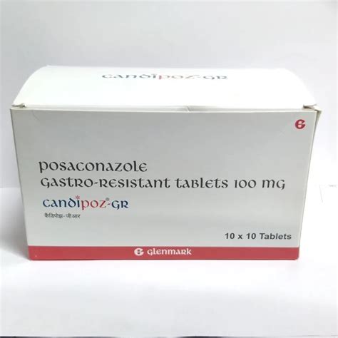 Posaconazole 100 Mg Tablet 10x10 At Rs 5000stripe In Nagpur Id