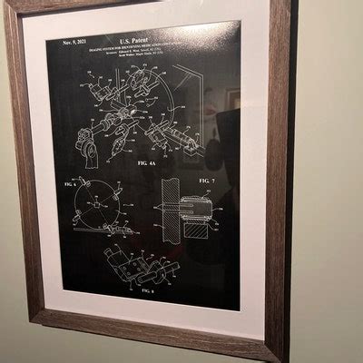 Custom Patent Print Patent Decor Patent Wall Art Patent Poster Historic