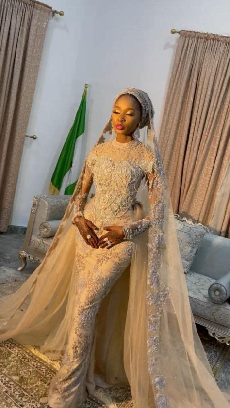 Nigerian Wedding Attire Nikkah Dress Muslim Nigerian Wedding Dress