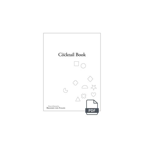 This Is A Cocktail Book Digital — Bleu Books