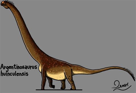 Argentinosaurus By Denerdpaleoarts On Deviantart