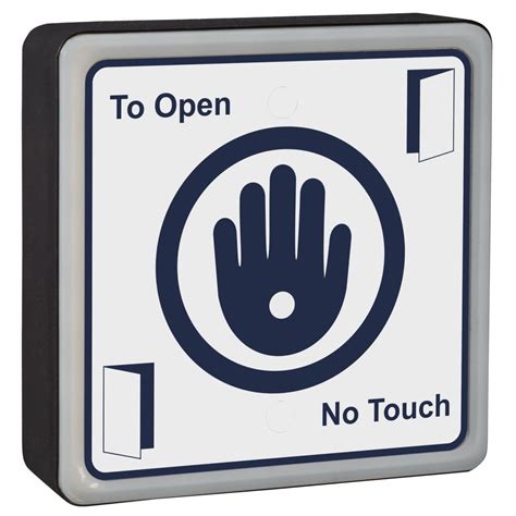 Square Illuminated Touchless Pad