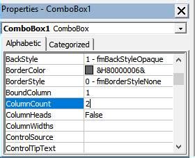 Multi Column ComboBox Drop Down Menus In Forms TeachExcel