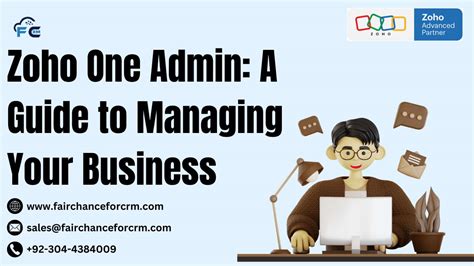 zoho one admin a guide to managing your business