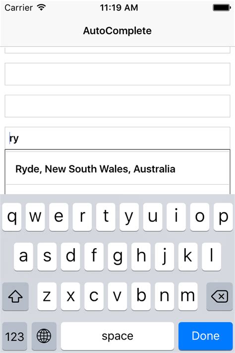Autocomplete Autocompletetextfield List Does Not Always Scroll To Top Stack Overflow
