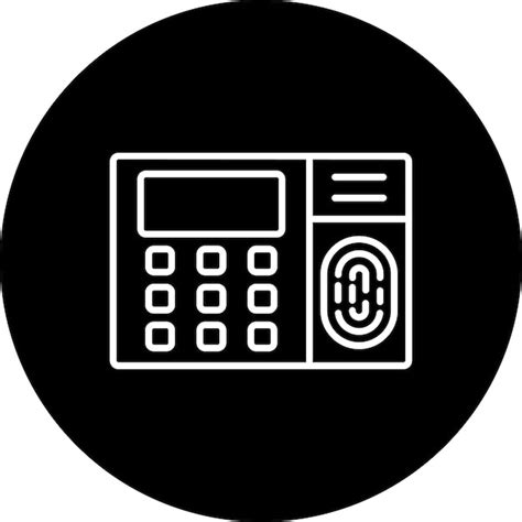 Premium Vector Fingerprint Scanner Icon