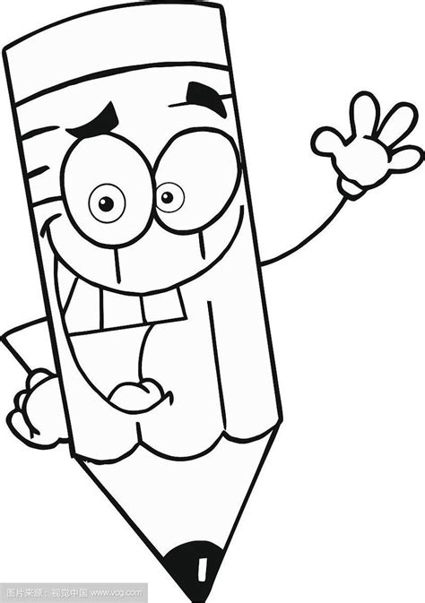 铅笔简笔画可爱简单（高清16张） 简笔画图片大全