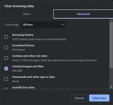 Clearing Your Browser Cache AES Help Docs