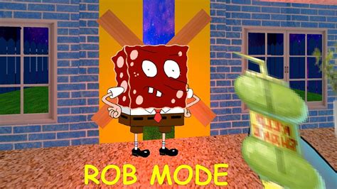 Spongebobs Basics Remastered Rob Mode Baldis Basics Mod Youtube