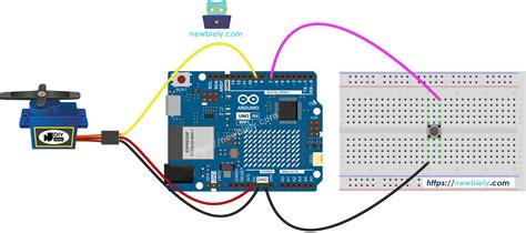 arduino uno r4 button servo motor arduino uno r4 tutorial