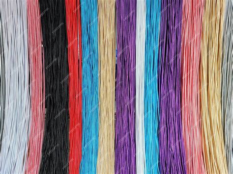 Premium Photo Colorful Yarn Textures And Rainbow Threads Closeup