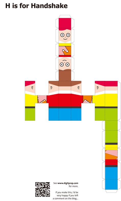알파벳 입체 종이접기 3d 종이인형 만들기 네이버 블로그