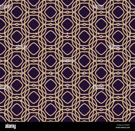 Vector Seamless Pattern Modern Stylish Texture Repeating Geometric Background Linear Graphic