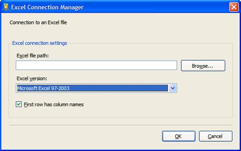 Net 40 Ssis Excel Source Connection What Does It Use To Read Excel Stack Overflow