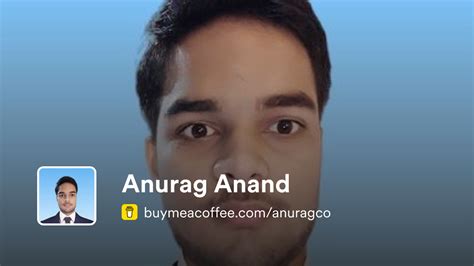 Anurag Anand Buymeacoffee