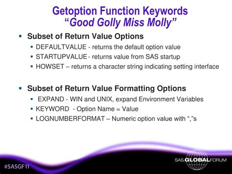 Ppt Sas Options Versatile Players In The Game Of Sas Powerpoint