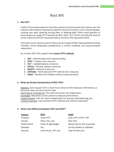 Restapiinterviewquestionswithanswers1743171492 Pdf Systems