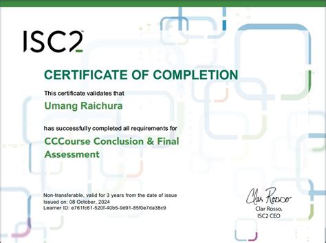 Cybersecurity Isc2 Certifiedincybersecurity Continuouslearning