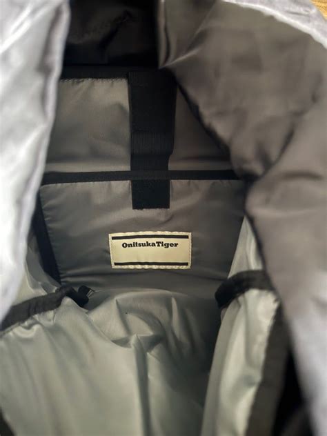 Onitsuka Tiger Top Load Backpack Black 30l Mens Fashion Bags