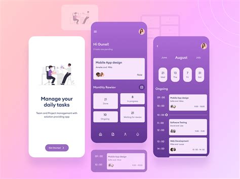 Daily UI Task Manager App Design On Behance