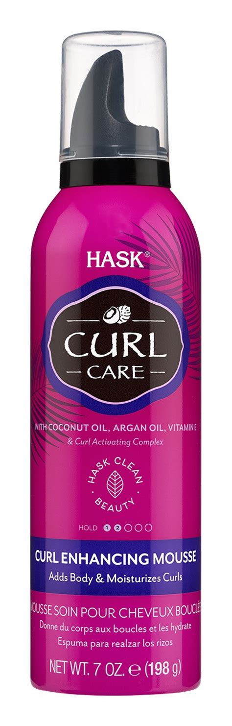 Full Ingredients List Hask Curl Care Curl Enhancing Mousse