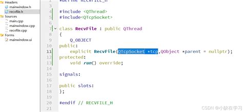 Qt中通过tcp协议的多线程的文件传输（服务器）qt Tcp文件传输 Csdn博客